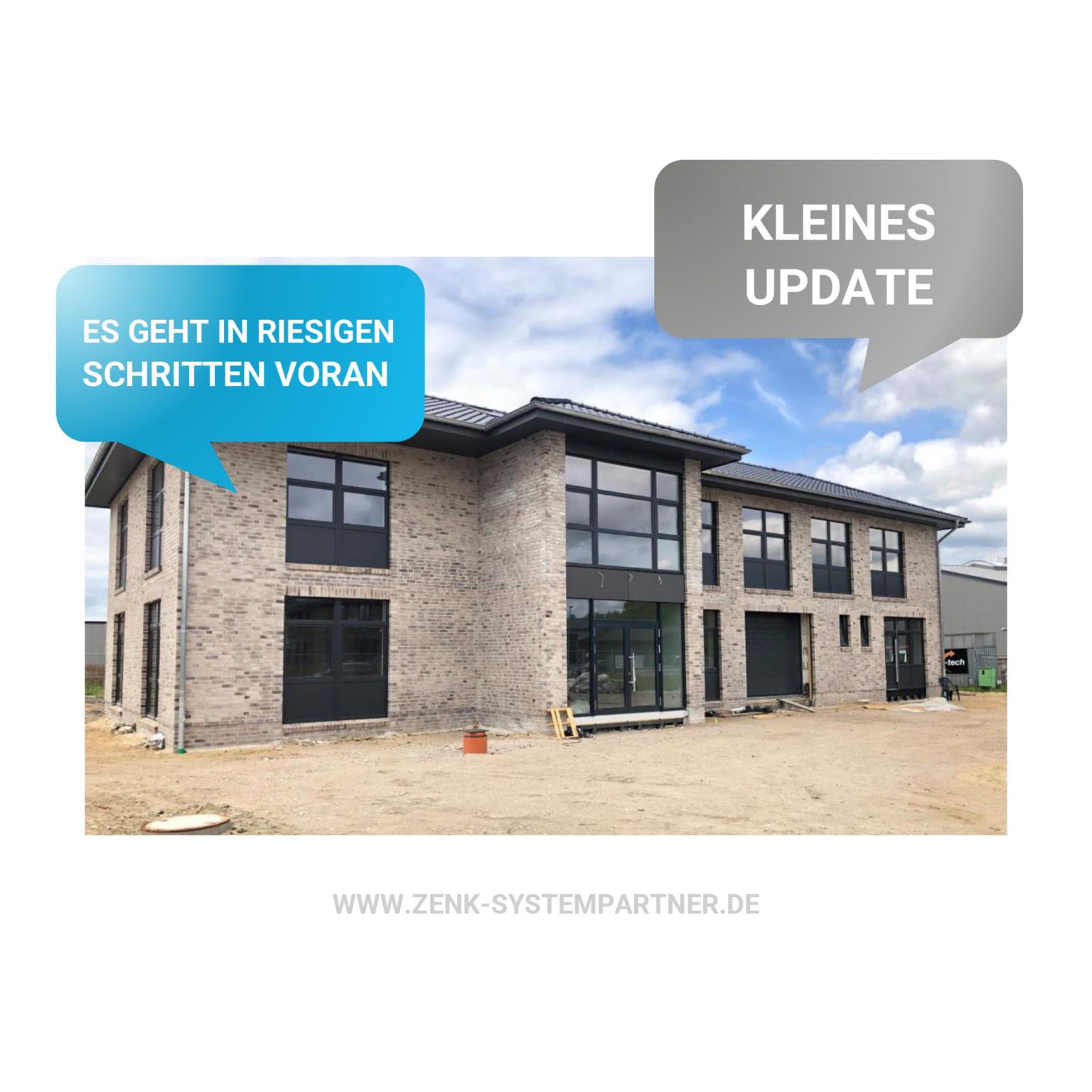 In großen Schritten zur neuen Firmenzentrale - Zenk Systempartner
